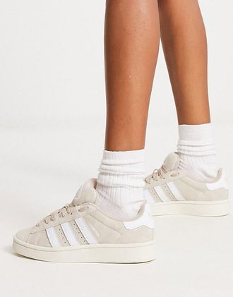 adidas Originals Campus - Sneaker in Wollwei&szlig; im Stil der 00er