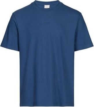 Calvin Klein T-shirt &agrave; col rond en coton m&eacute;lang&eacute;