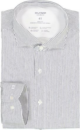 Olymp Herren Hemd blau Jersey