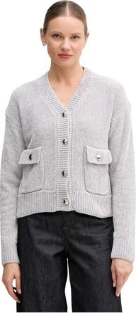 Marc Aurel Damen, Strickwaren, Grau, 3XLGr&ouml;&szlig;e