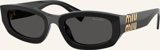 Miu Miu Sonnenbrille Mu b04s schwarz