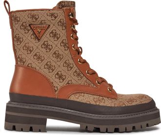 Guess Schnürstiefeletten Guess FL7BDA FAL10 Braun