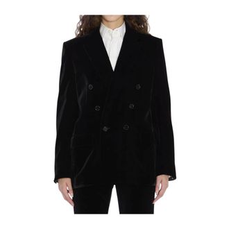 Saint Laurent Cassandre Jacket - - Jackets - Damen - Schwarzk - S