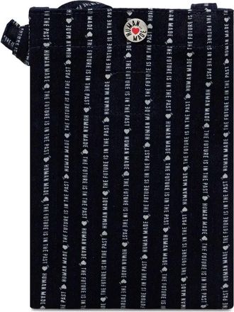 Human Made sac porté épaule à rayures - Bleu