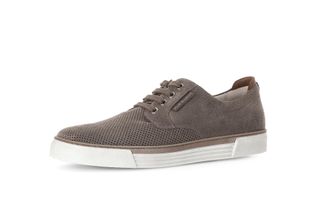 Gabor Herren Sneaker Low,Halbschuhe,recyceltes Futter,zertifiziertes Leder,Wechselfu&szlig;bett,Strassenschuhe,Sportschuhe,Wolf,42.5 EU / 8.5 UK
