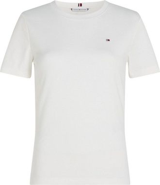 Tommy Hilfiger Rundhalsshirt CRV SLIM CODY C-NK SS in Großen Größen, mit Rundhals