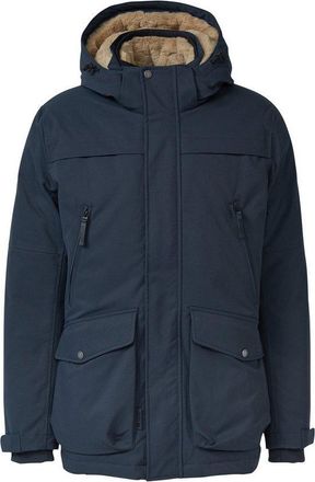 s.Oliver Winterjacke Outdoor-Jacke Wasserabweisender Parka mit abnehmbarer Kapuze und Fake-Fur-Futter