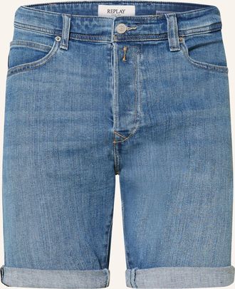 Replay Jeansshorts blau