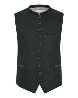 Gottseidank Trachtenweste Konstantin mit Samtbesatz und Kaschmiranteil in