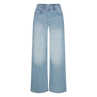 Frame Denim The Crossover Loose - - Jeans - Damen - Blau - W28