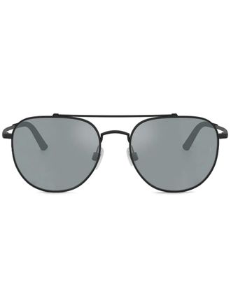 Oliver Peoples lunettes de soleil R-10 - Noir