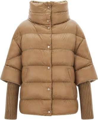 Herno Femme, Vestes, Brun, Taille: 38 FR Veste matelass&eacute;e