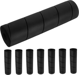 Valiclud 8 St&uuml;ck Teiliges M&ouml;belbeine Schutzkappen aus Hochdichtem Gummi mit Sto&szlig;d&auml;mpfender Polsterung rutschfest Passgenau f&uuml;r Bettrahmenf&uuml;&szlig;e Sch&uuml;tzt Holzb&ouml;den