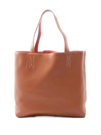 Herm&egrave;s sac cabas Double Sense 36 - Marron