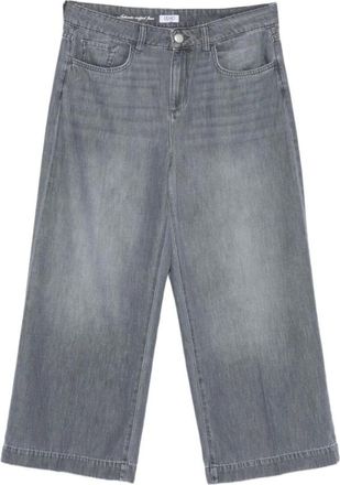 Liu Jo Femme, Jeans, Gris, Taille: W28 Jean Jambe Large