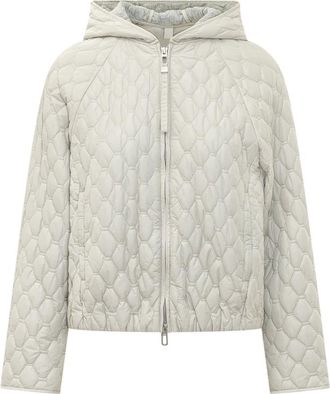 Duno Femme, Vestes, Blanc, Taille: 36 FR Fannyoerda 025 Giacca Trapuntata