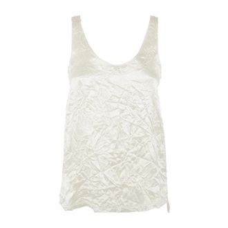 Lanvin Chalk Tank Top - - Tops - Damen - Beige - XS