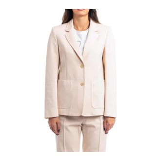Seventy Zweireihige Jacke - - Jackets - Damen - Wei&szlig; - M
