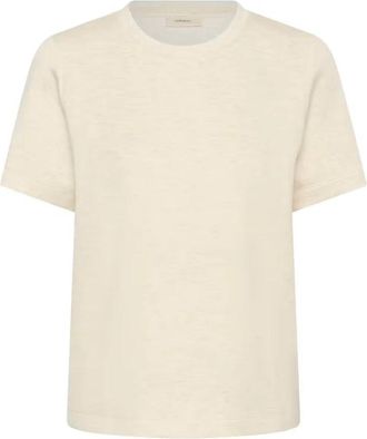 Inwear VincentIW Melange Karmen T-Shirt - - Tops - Damen - Wei&szlig; - XS