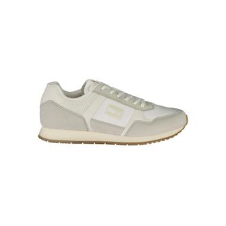 Tommy Hilfiger Wei&szlig;er Herren Sneaker Polyester Polyethylen - - Shoes - Herren - Wei&szlig; - 45 EU