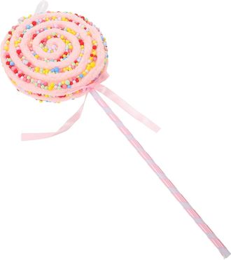 Garneck Gro&szlig;er K&uuml;nstlicher Riesen Lutscher Dekoration aus Farbechtem Material Realistische Lutscher Requisite f&uuml;r Party und Fotokabinen Deko