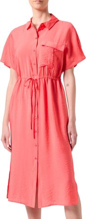 Vero Moda VMIRIS S/S Shirt Calf Dress WVN GA NOOS