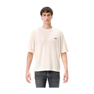 Cycle Rundhalsstrickware - - Knitwear - Herren - Wei&szlig; - XL