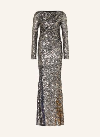 Talbot Runhof Talbot Runhof Abendkleid Mit Pailletten silber