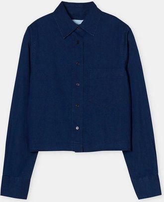 Closed Blusentop Jeansbluse