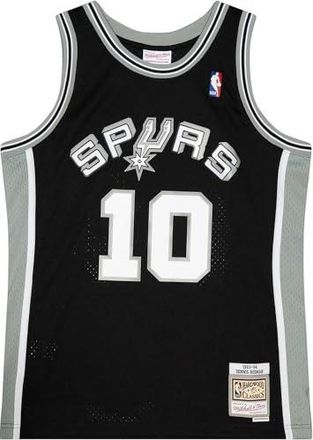 Mitchell & Ness Dennis Rodman San Antonio Spurs 1993-94 Maillot Swingman pour homme, noir, Taille M