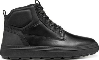 Geox Schn&uuml;rschuhe U Spherica Ecub-1.1 U56LUB 0FFCQ C9999 Schwarz