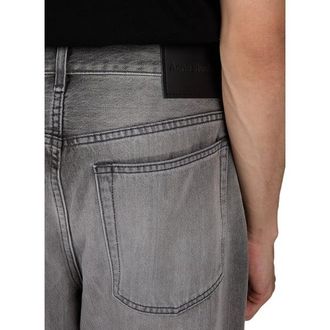Acne Studios Jean droit effet d&eacute;lav&eacute; en coton m&eacute;lang&eacute;