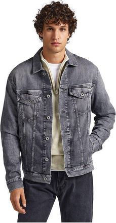 Pepe Jeans London Herren Pinners Mono Jacket, Blue (Denim), M