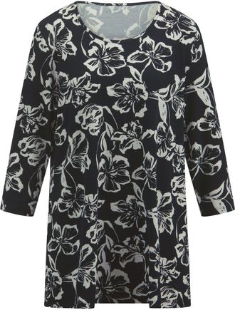 Emilia Lay Rundhals-Shirt 3/4-Arm Emilia Lay schwarz