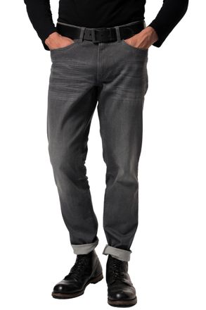 JP1880 Herren große Größen Menswear L-8XL JP1880 Jeans, Bauchfit, FLEXNAMIC, Denim, Regular Fit, 5-Pocket, bis Gr. 36/72 Grey Denim 68 820280905-68