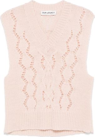 Our Legacy Cable Michigan Weste - Rosa