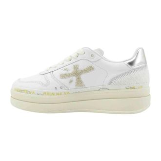 Premiata Femme, Chaussures, Blanc, Taille: 36 EU Baskets
