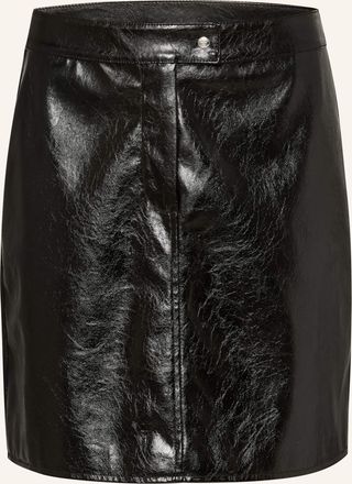 Joop Joop! Jeans Rock In Lederoptik schwarz