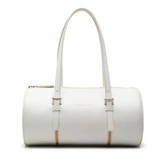 Burberry Sac bandouli&egrave;re vintage Pre-owned - Femme - Pre-owned - Blanc - Taille: ONE Size
