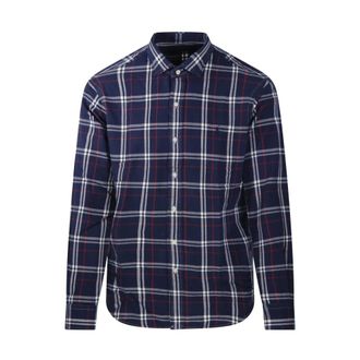 Ralph Lauren Chemise Oxford &agrave; carreaux - Homme - Chemises - Bleu - Taille: M