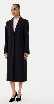 HUGO BOSS Wollmantel Mojeni 50547691 Schwarz Regular Fit