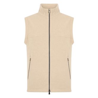 Fedeli Gilet sans manches - Homme - Vestes - Beige - Taille: M