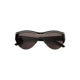 Balenciaga Lunettes de soleil Ski Cat noires