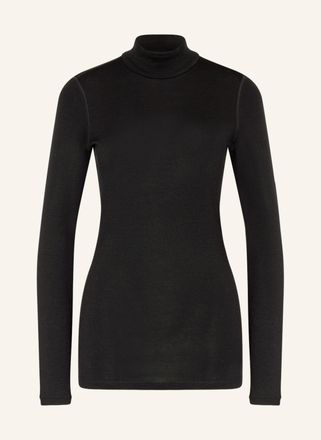 Icebreaker Funktionsw&auml;sche-Shirt 260 Tech Aus Merinowolle schwarz