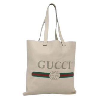 Gucci Pre-owned Leder gucci-taschen - - Pre-owned - Damen - Beige - ONE SIZE
