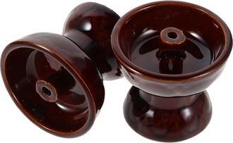 Lurrose 2 St&uuml;ck Keramik &Ouml;llampenhalter f&uuml;r Diwali Puja Traditioneller Tibetischer Ghee Lampenhalter Vintage Tischdekoration Warmes Licht f&uuml;r Innenbereiche