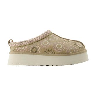 UGG Ugg, Femme, Chaussures, Beige, Taille: 39 EU Tazz Sun Stitch Mules