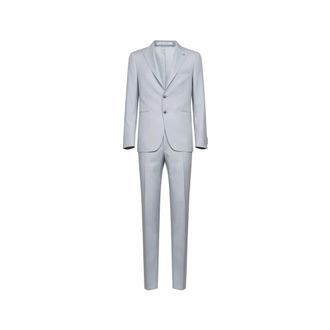 Tagliatore Einreihiges Anzug-Set - - Suits - Herren - Grau - XL