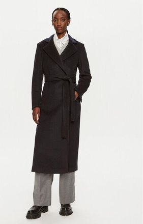 Max & Co. Wollmantel Longrun 2428016034200 Dunkelblau Regular Fit