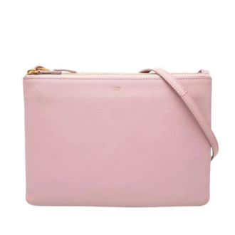 Celine Sac bandouli&egrave;re Trio Pre-owned - Femme - Pre-owned - Rose - Taille: ONE Size